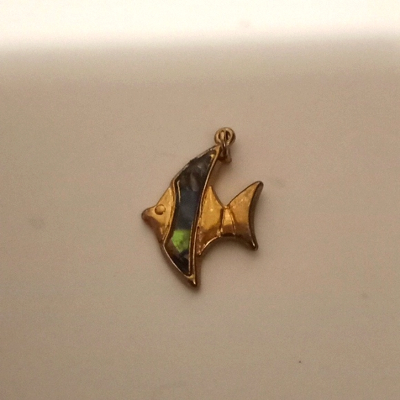 Jewelry | Vintage Angel Fish Pendant | Poshmark